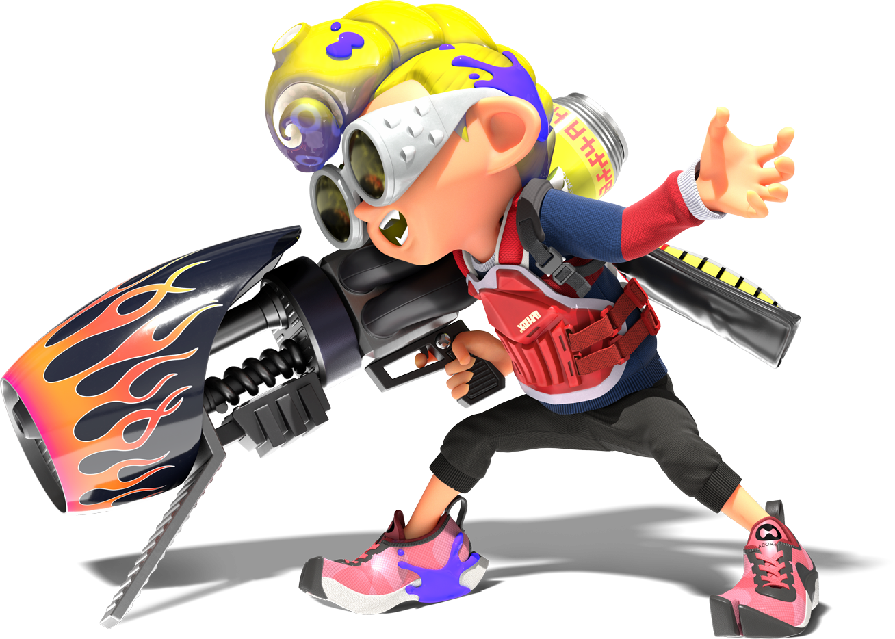 File:S3 art 3D Octoling Range Blaster (shadow).png - Inkipedia, the ...