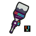 Cometz Octobrush - Inkipedia, the Splatoon wiki