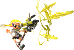 Tri-Shred Tee - Inkipedia, the Splatoon wiki