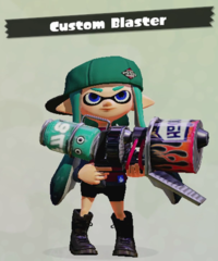 Custom Blaster - Inkipedia, the Splatoon wiki