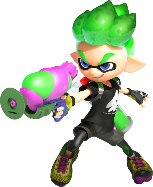 File:S2 green Inkling boy render.png - Inkipedia, the Splatoon wiki