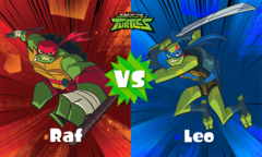 Raph vs. Leo - Inkipedia, the Splatoon wiki