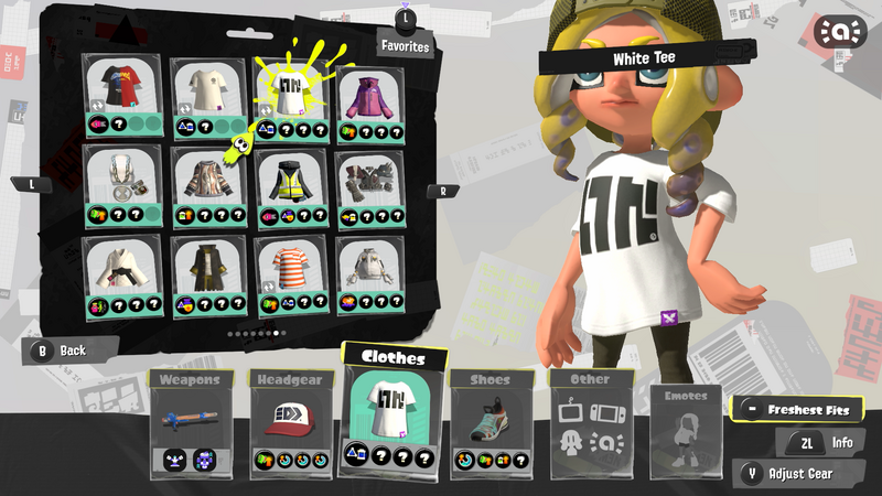 Adjust Gear - Inkipedia, the Splatoon wiki