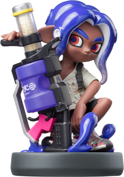 File:S3 amiibo Octoling (Blue).png - Inkipedia, the Splatoon wiki