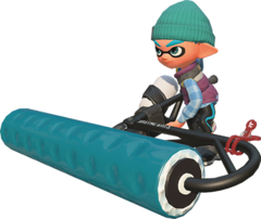 Kensa Splat Roller - Inkipedia, the Splatoon wiki