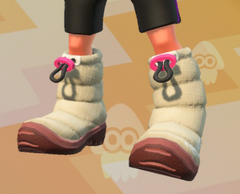 Snowy Down Boots - Inkipedia, the Splatoon wiki