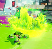 Hero Roller - Inkipedia, the Splatoon wiki
