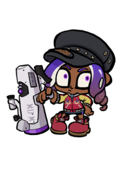 Zapfish Satin Jacket - Inkipedia, the Splatoon wiki