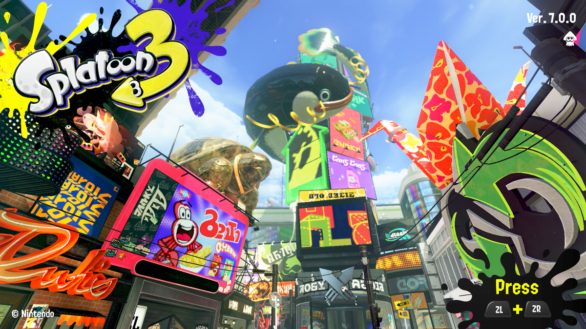 File:S3 Title Screen Inkopolis Square.png - Inkipedia, the Splatoon wiki