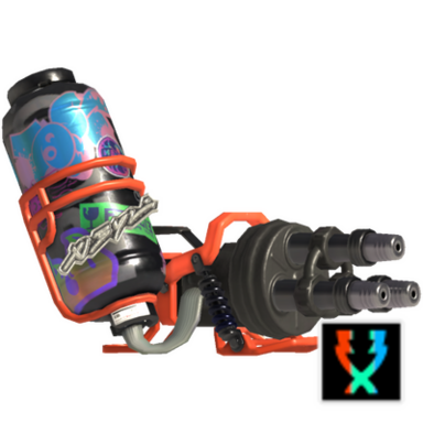 Torrentz Hydra Splatling - Inkipedia, the Splatoon wiki