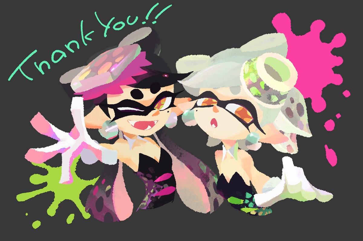 File:Squid Sisters - Thank You!.jpg - Inkipedia, the Splatoon wiki