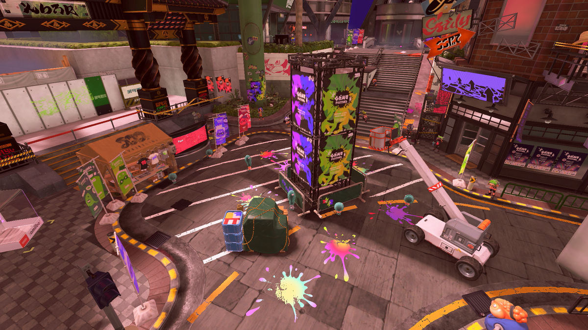 File:S3 Grand Festival Big Run Splatsville decorations main street.png ...
