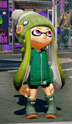 Green Zip Hoodie - Inkipedia, the Splatoon wiki