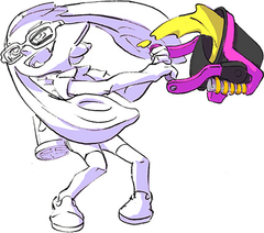 Slosher - Inkipedia, the Splatoon wiki