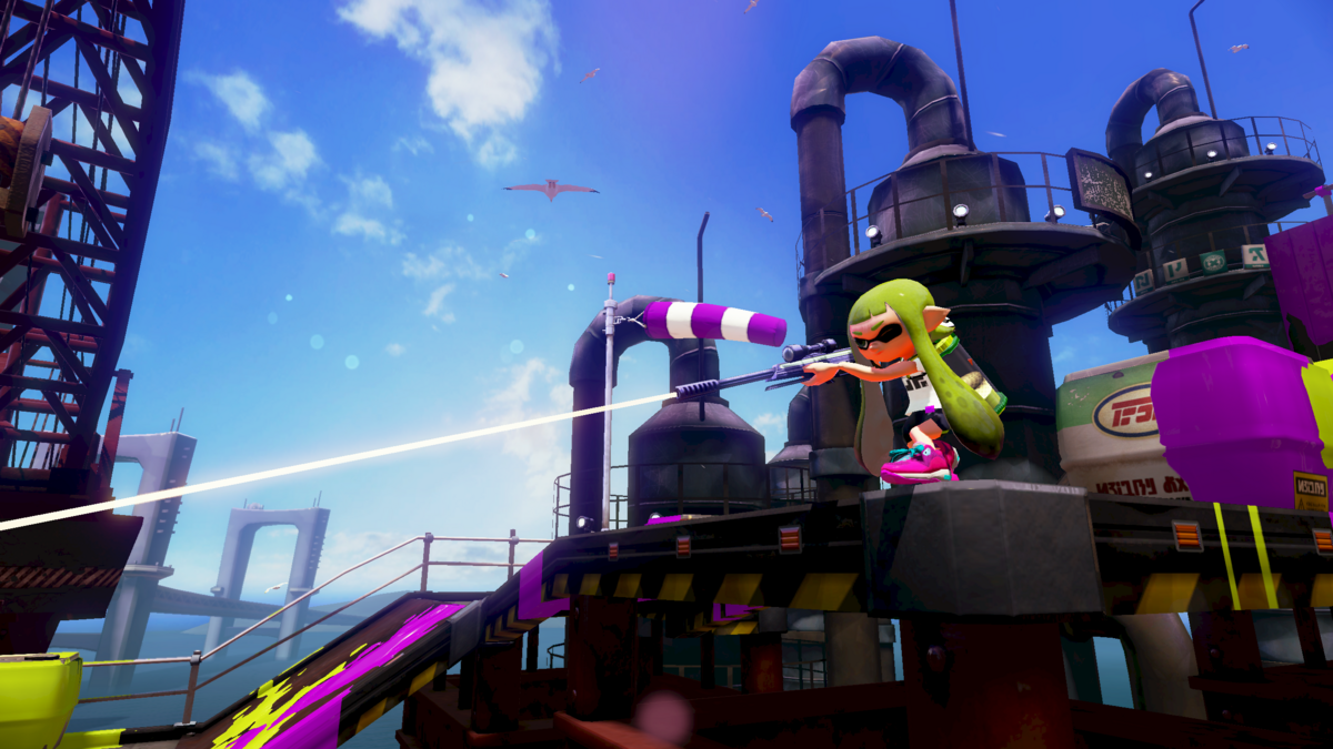 File:S E3 2014 Splat Charger promo.png - Inkipedia, the Splatoon wiki