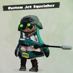Custom Jet Squelcher - Inkipedia, the Splatoon wiki