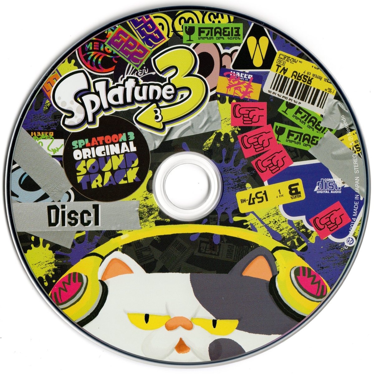 File:S3 Splatune 3 disc 1.jpg - Inkipedia, the Splatoon wiki