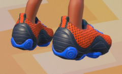 Orange-Mesh Sneakers - Inkipedia, the Splatoon wiki