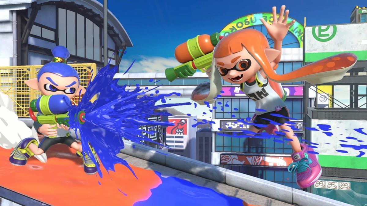 File:SSBU screenshot Inkling Boy and Girl.jpg - Inkipedia, the Splatoon ...