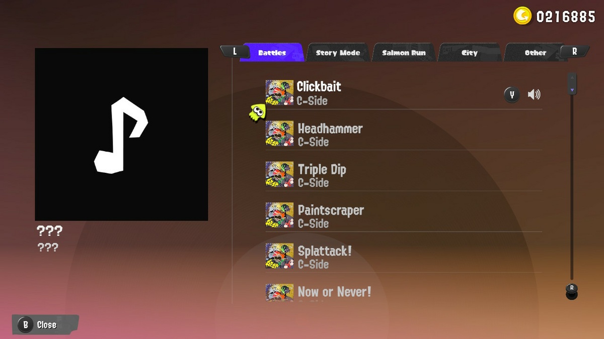 File:S3 Jukebox Menu Unknown Song.jpg - Inkipedia, the Splatoon wiki