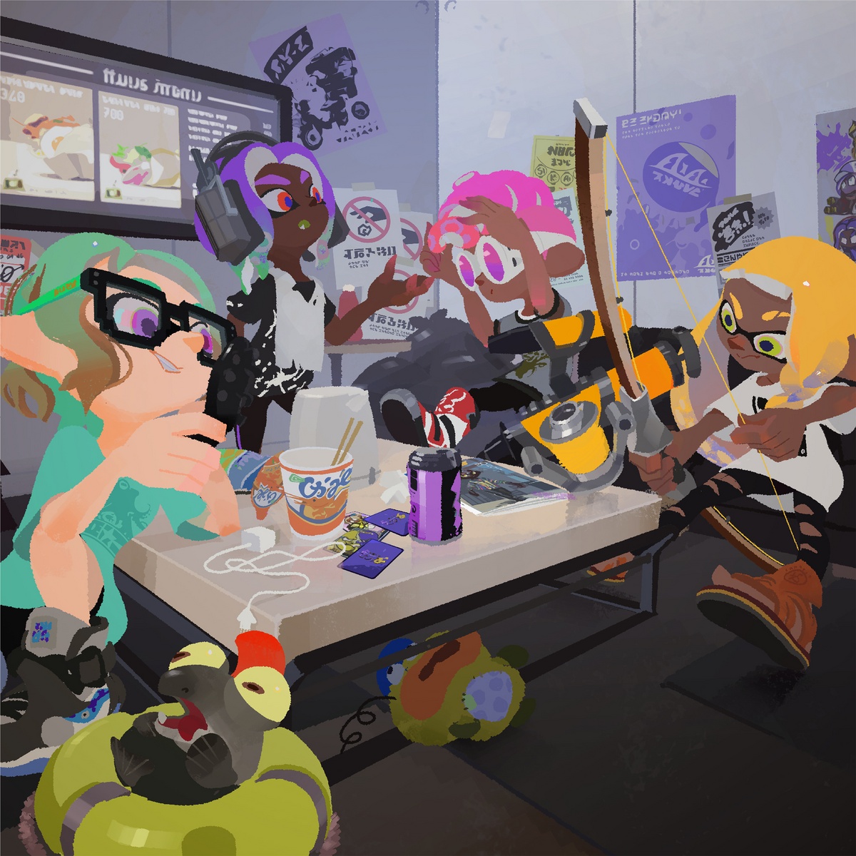 File:S3 first anniversary artwork square.jpg - Inkipedia, the Splatoon wiki