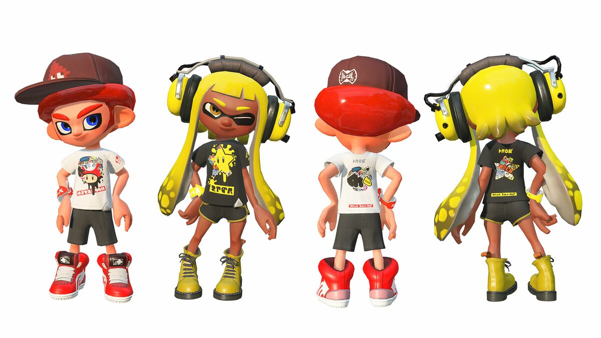 File:S2 Super Mushroom vs. Super Star Splatfest Tees.jpg - Inkipedia, the Splatoon wiki