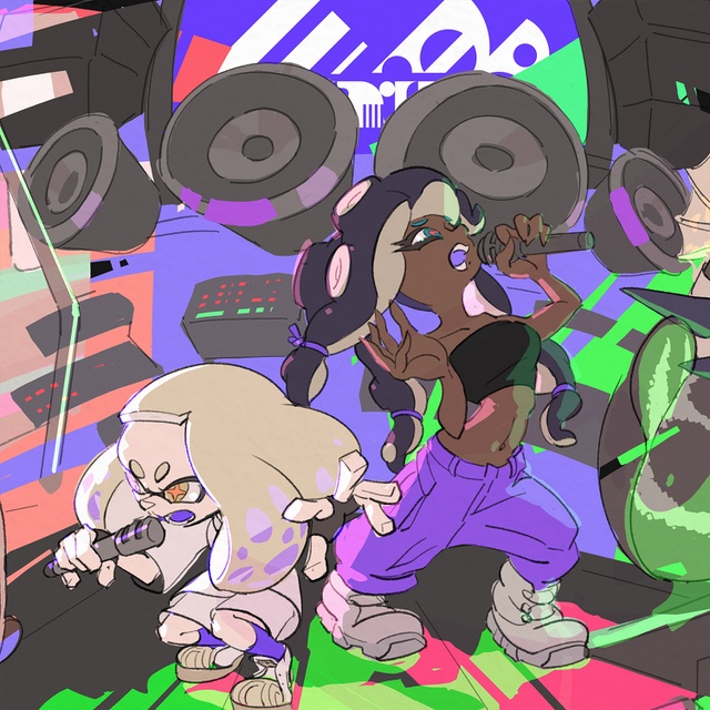File:S3 Splatfest artwork Past vs Present vs Future 2 square.jpg - Inkipedia, the Splatoon wiki