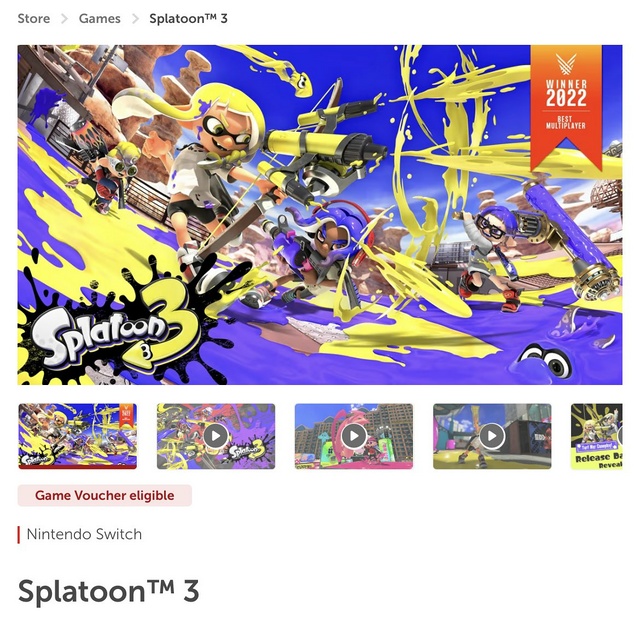 File:Splatoon 3 Browser E-Shop Page.jpg - Inkipedia, the Splatoon wiki