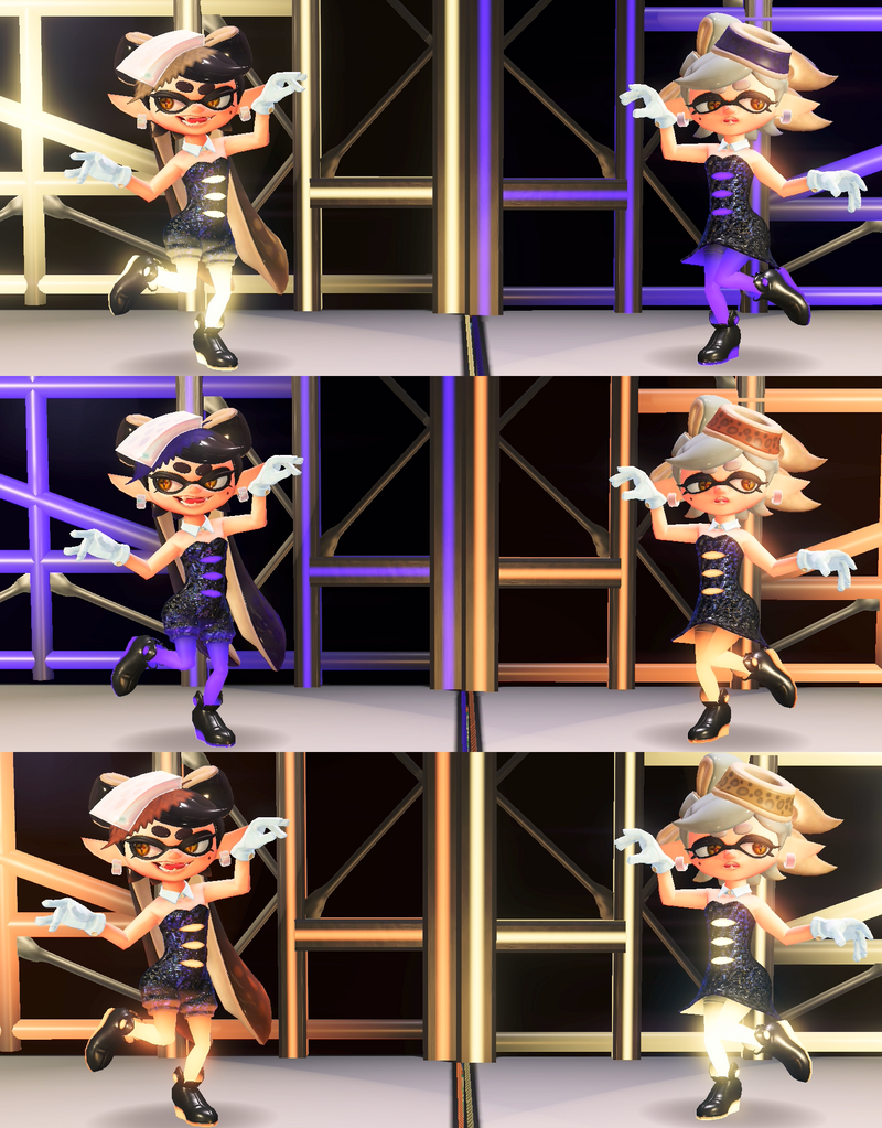 File:S3 Dark Chocolate vs Milk Chocolate vs White Chocolate 2025 Squid Sisters colors 2.png ...