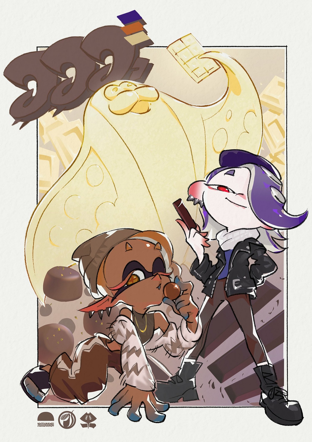 File:S3 Splatfest artwork Dark Chocolate vs Milk Chocolate vs White Chocolate.jpg - Inkipedia ...