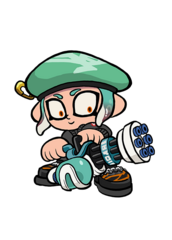 Zink Mini Splatling - Inkipedia, the Splatoon wiki