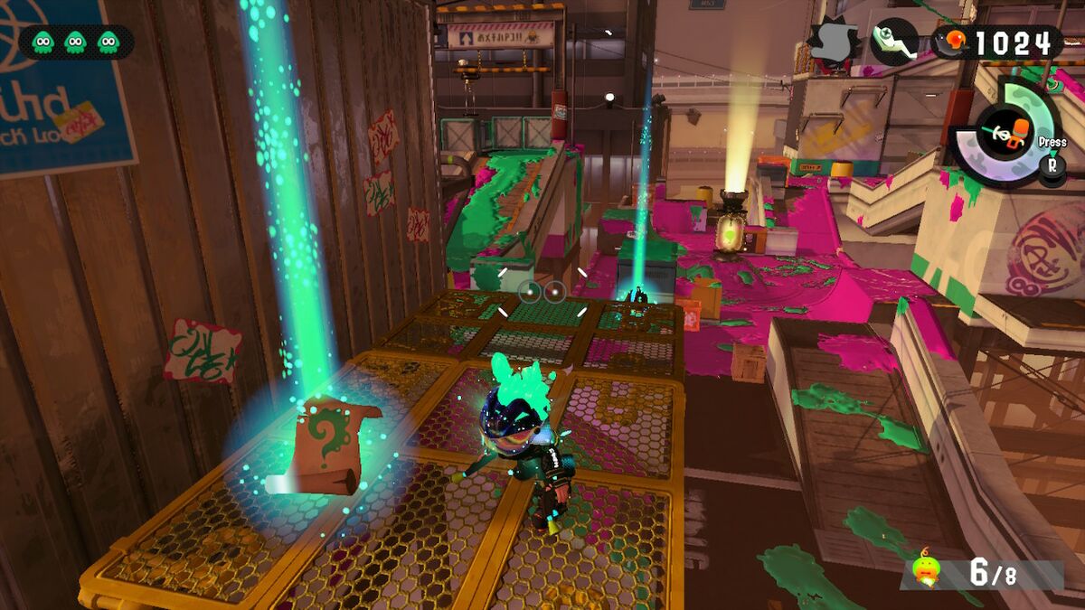 File:Octo Canyon Level 21 Scroll location.jpg - Inkipedia, the Splatoon ...
