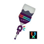 Cometz Octobrush - Inkipedia, the Splatoon wiki