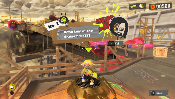Octarians in the Crater? YIKES! - Inkipedia, the Splatoon wiki