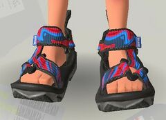 Neon Delta Straps - Inkipedia, the Splatoon wiki