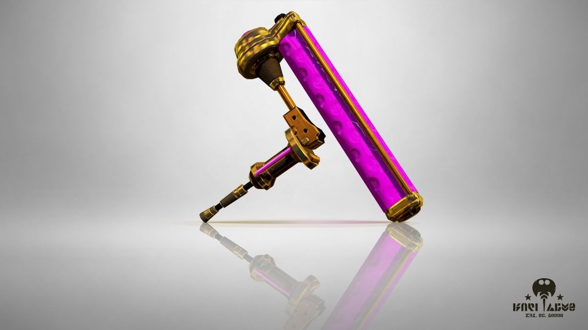 File:S Gold Dynamo Roller promo render.jpg - Inkipedia, the Splatoon wiki