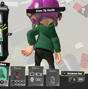 Green Zip Hoodie - Inkipedia, the Splatoon wiki