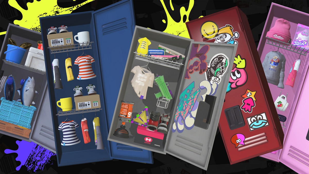 File:S3 Locker Decorations promo.jpg - Inkipedia, the Splatoon wiki