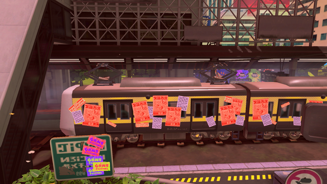 File:S3 Grand Festival Big Run Inkopolis Plaza decorations train.png ...