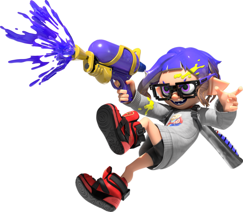 File:S3 art 3D Inkling Splattershot.png - Inkipedia, the Splatoon wiki