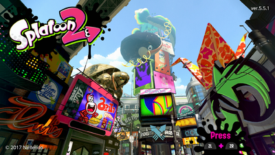 Title screen - Inkipedia, the Splatoon wiki