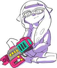 Rapid Blaster Deco - Inkipedia, the Splatoon wiki