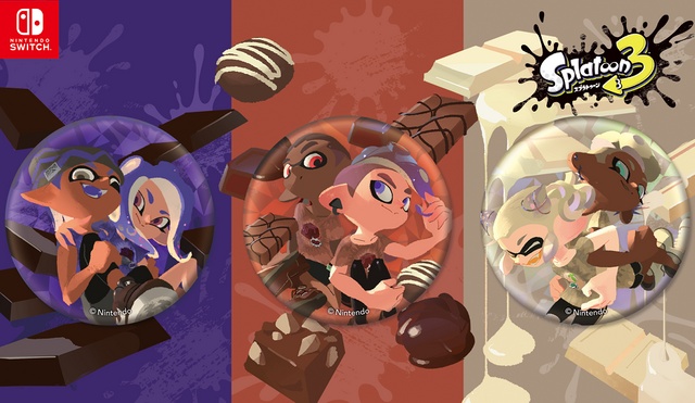 File:S3 Chocolate Fest badges.jpg - Inkipedia, the Splatoon wiki
