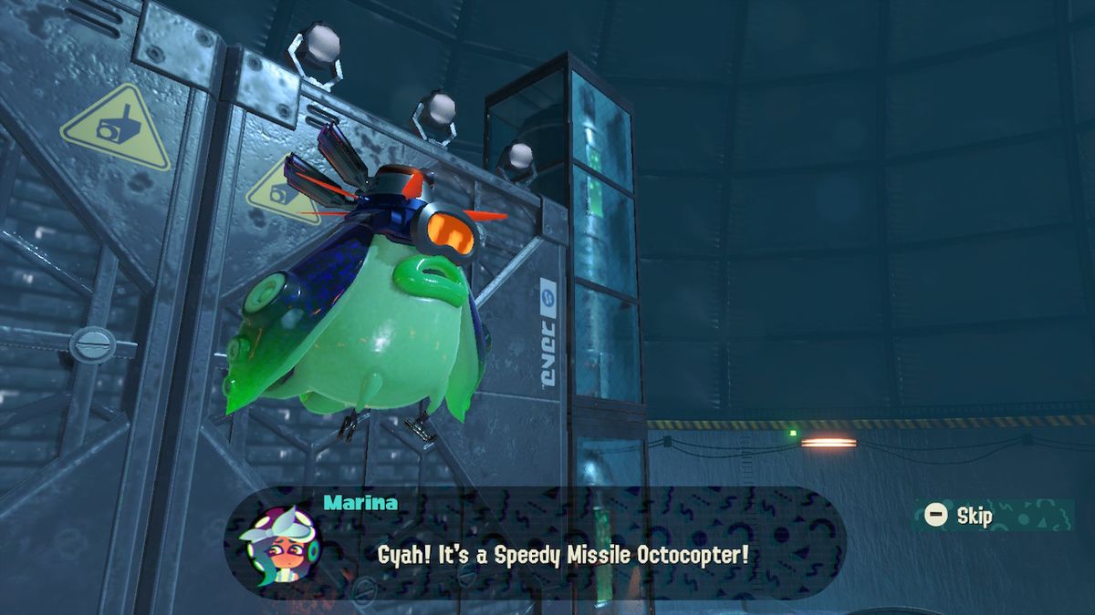Speedy Missile Octocopter - Inkipedia, the Splatoon wiki