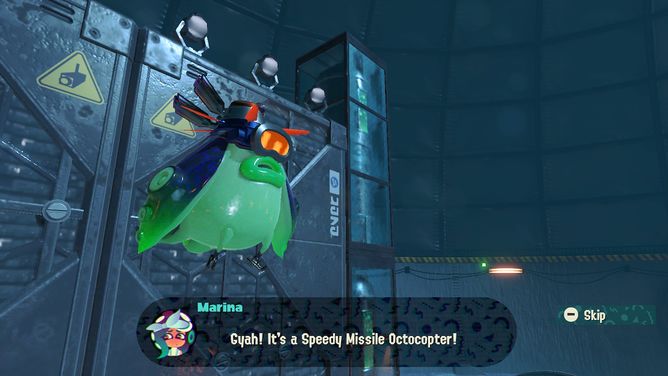 Speedy Missile Octocopter - Inkipedia, the Splatoon wiki