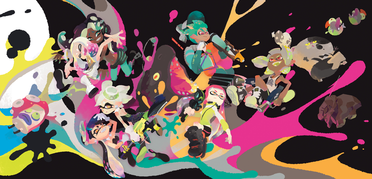 File:Splatoon 2 art book cover art.png - Inkipedia, the Splatoon wiki