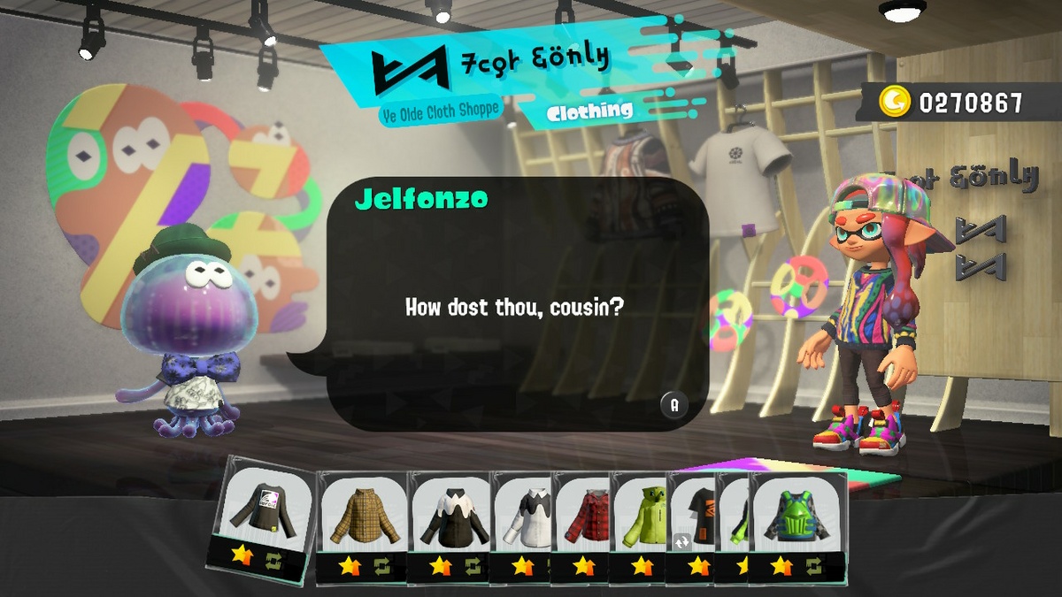 Ye Olde Cloth Shoppe - Inkipedia, the Splatoon wiki