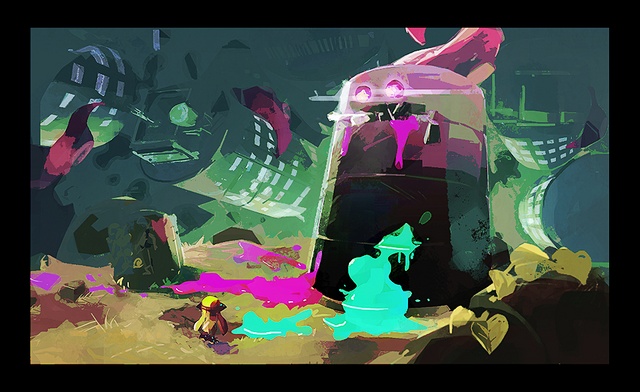 File:Splatoon - Octo Valley tower weapon concept art.jpg - Inkipedia ...