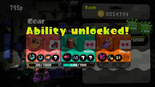 Gear - Inkipedia, the Splatoon wiki