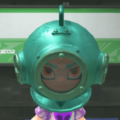 Deep Sinker Helm - Inkipedia, the Splatoon wiki